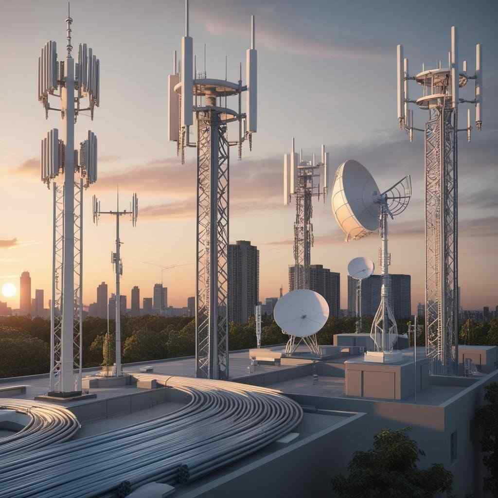 Telecom Infrastructure Construction - Aspire Abodes | Construction ...